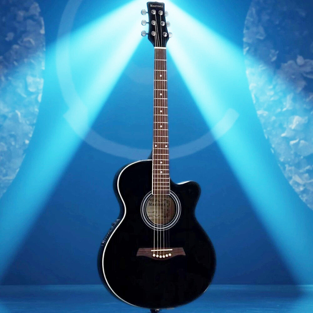 Электроакустическая гитара Martinez SW-024 HC/BK