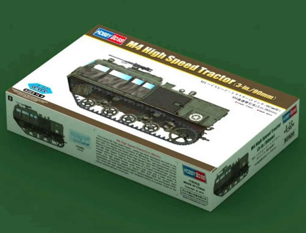 HOBBYBOSS 1/72 82920 Скоростной трактор M4 сборная модель