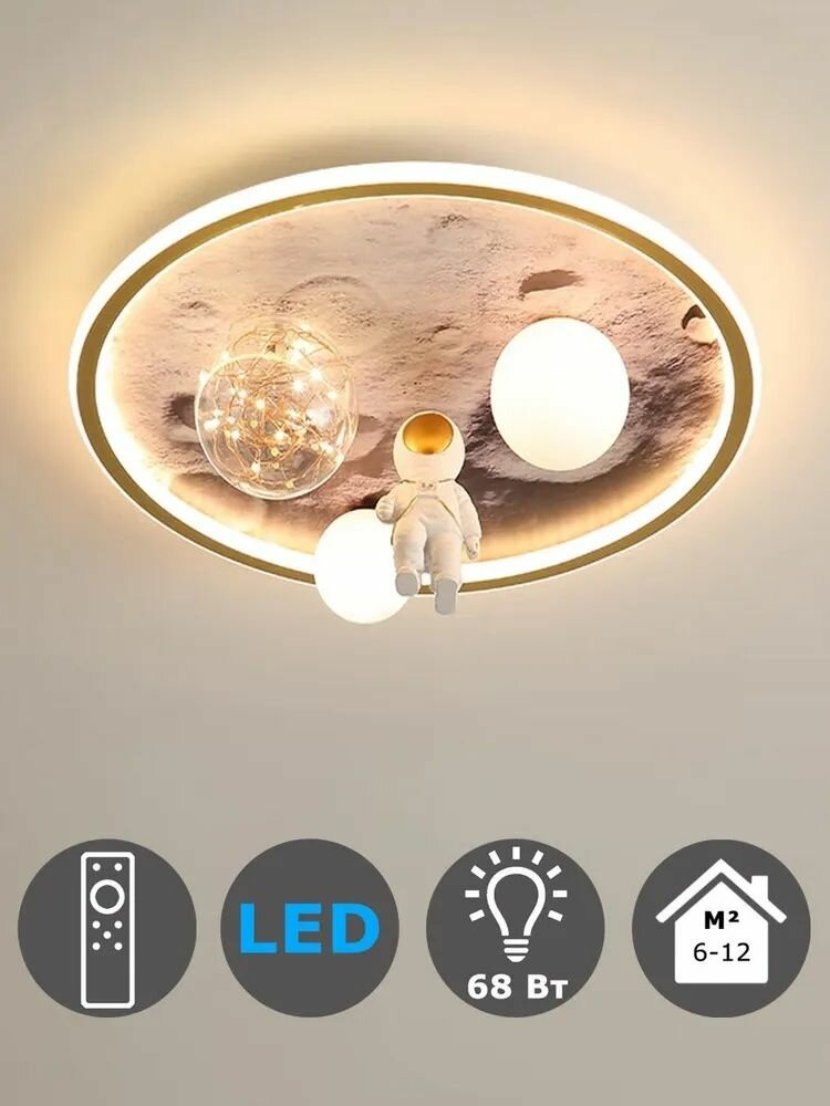 Светильник, LED, 68 Вт