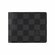 Бумажник Louis Vuitton, фактура плетеная, черный