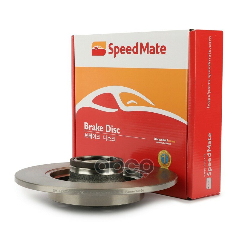 Диск тормозной задний CITROEN C3, C4, DS3 PEUGEOT 307,208,2008 OPEL Crossland X 4249 32 SpeedMate арт. SM-BDE067