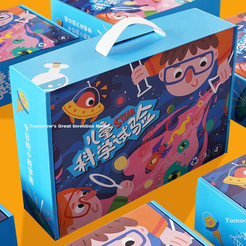 Набор научных экспериментов Wozhi с 365 физическими опытами для детей 6-12 лет Цвет：Премиум-версия [365 экспериментов]