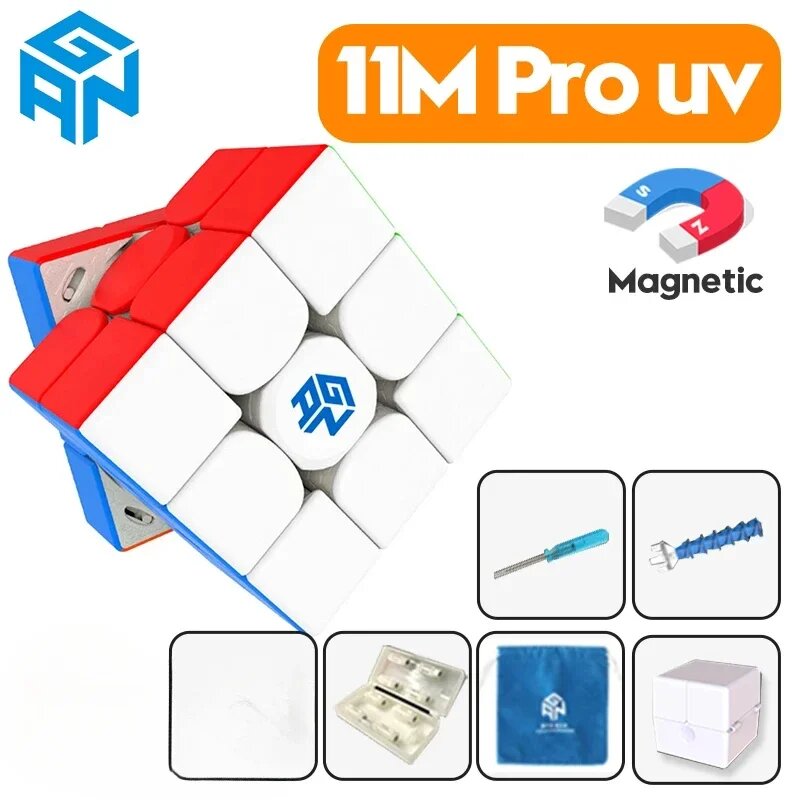 GAN11 M Pro 3x3 магнитный кубик Gan11M Pro UV