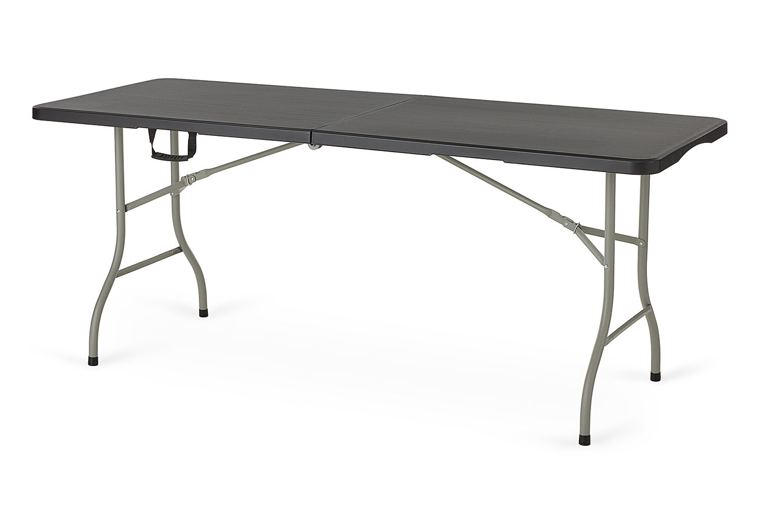 Стол обеденный садовый Lancaster 27002CS-180B, 180x74x70 см, тёмно-серый, чёрный