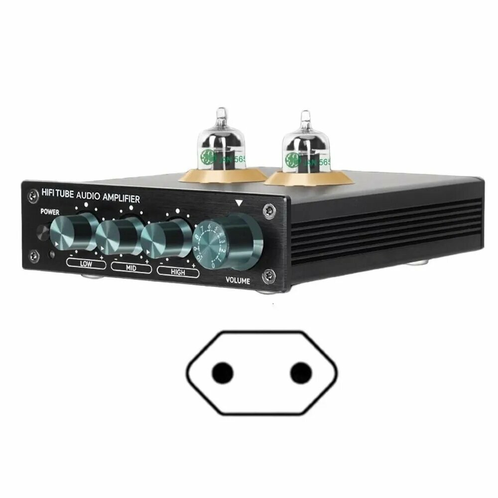 Ламповый предусилитель HiFi, вилка европейского стандарта