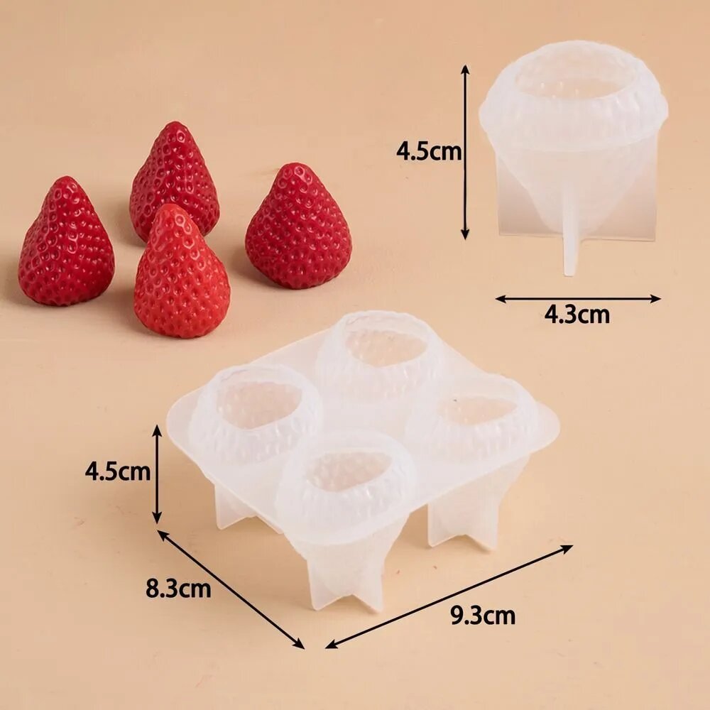 3D форма для клубники — фото 1