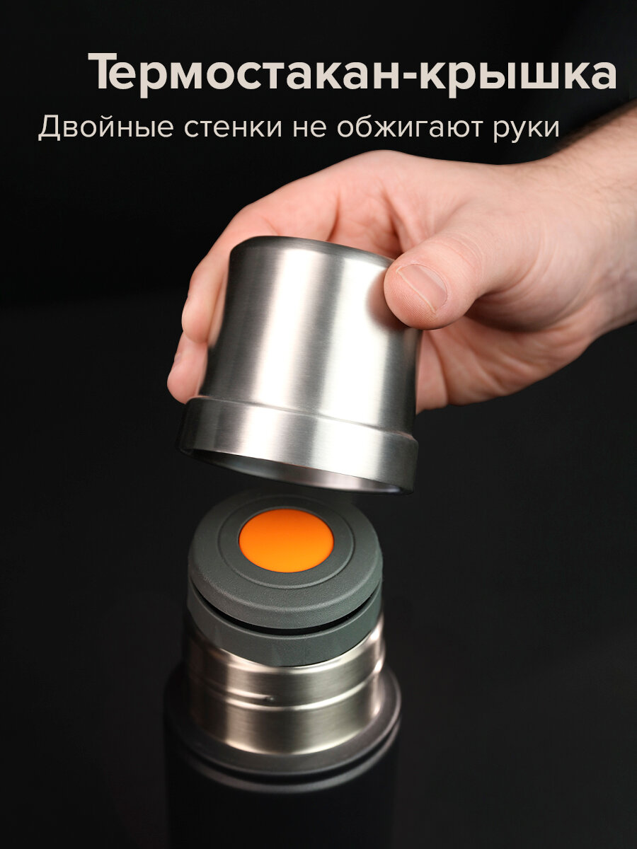 Термос Libhof TT-500 Black — фото 1
