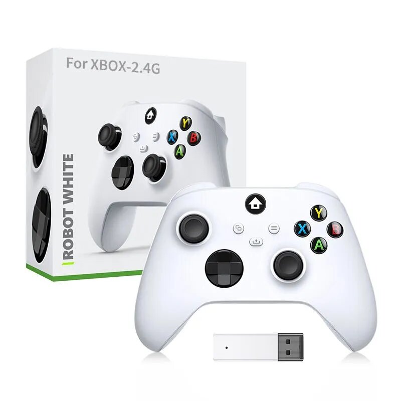 Игровая приставка ROBOT WHITE для Xbox Series, беспроводной геймпад, 1 шт