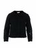 Куртка LIU JO Embroidered crewneck jacket, размер 44, черный