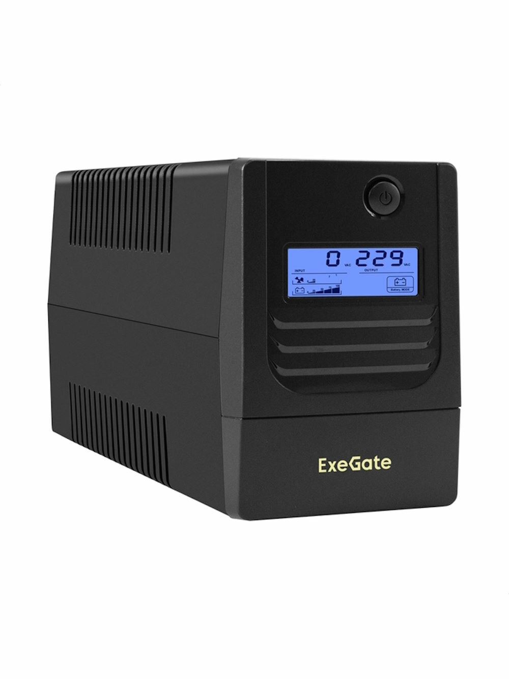 ИБП Источник бесперебойного питания Exegate Smart LB-850. LCD. AVR.4C13. USB 510 Вт, Линейно-интерактивный