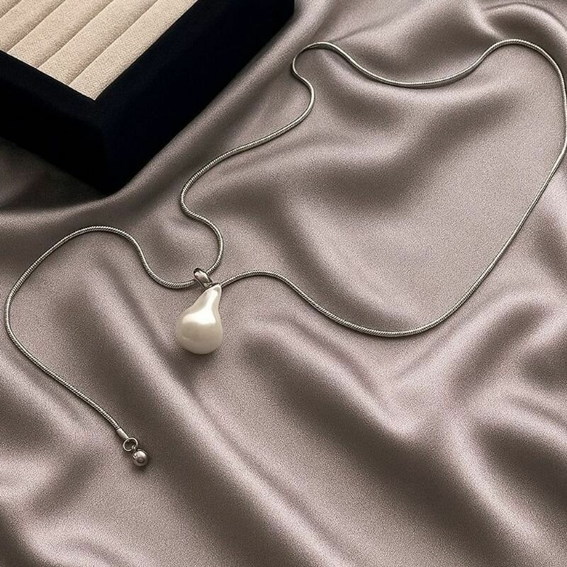 Колье, жемчуг имитация