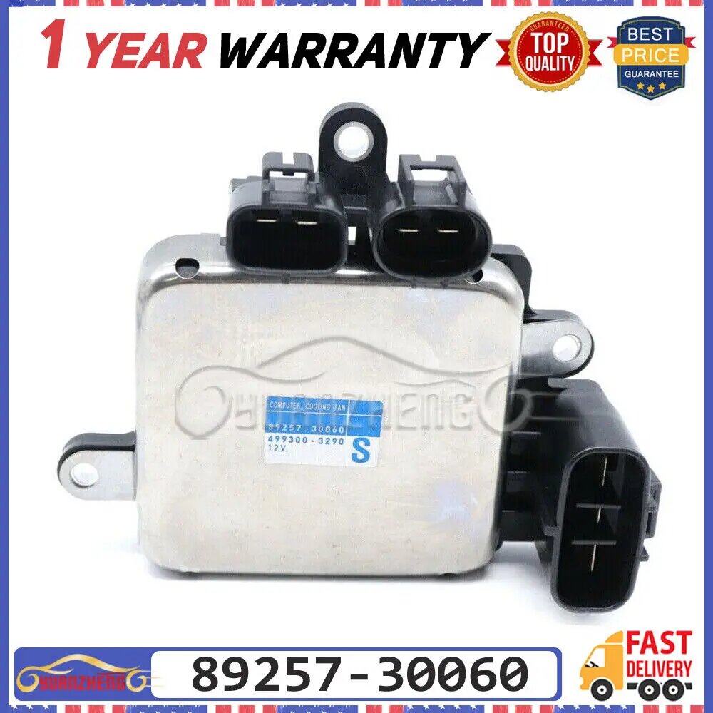 Модуль Управления Вентилятором Охлаждения Toyota Lexus 89257-30060 Для Camry RAV4 Sienna Highlander ES350 GS300 GS350-передни.