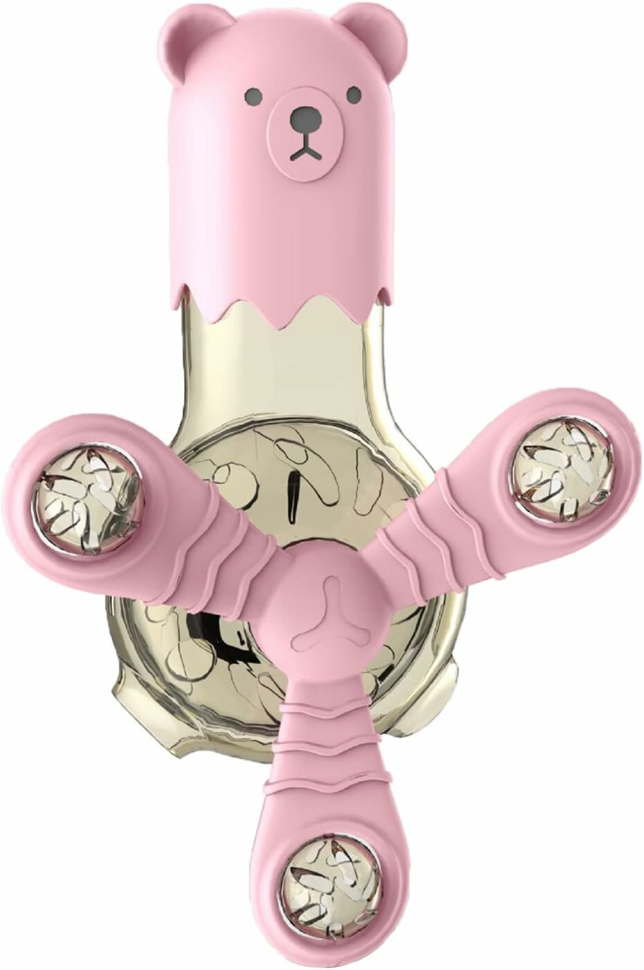 DINGXIAN Интерактивная игрушка-головоломка для кошек: Дозатор лакомств с вращающимся вентилятором, медленная кормушка для тренировки питомца
