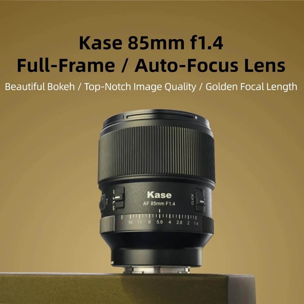 Объектив Kase 85mm F1.4 FUJIFILM X