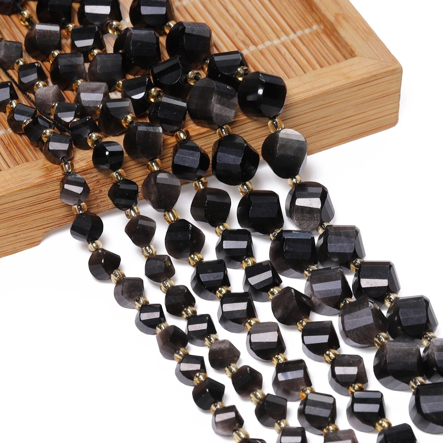 Натуральные 6/8/10 мм каменные бусины неправильной формы, агат, гранат, лазурит, турмалин, бусины из розового кварца для DIY, аксессуары для браслетов