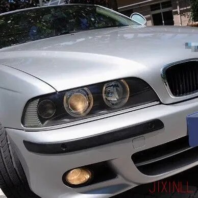 Стекло фары для BMW E39 2000-2003, прозрачное, комплект 2 шт, переднее левое и правое