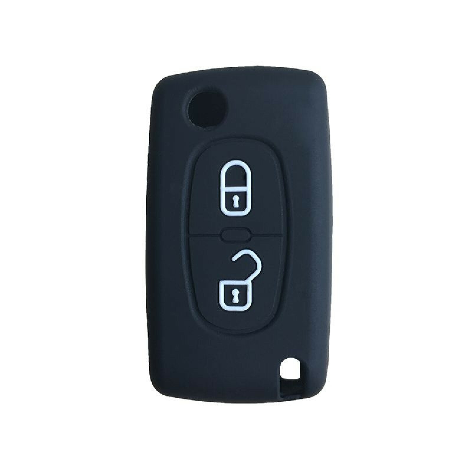 Силиконовый прозрачный чехол MyPads для ключей Citroen и Peugeot, защита от царапин и износа