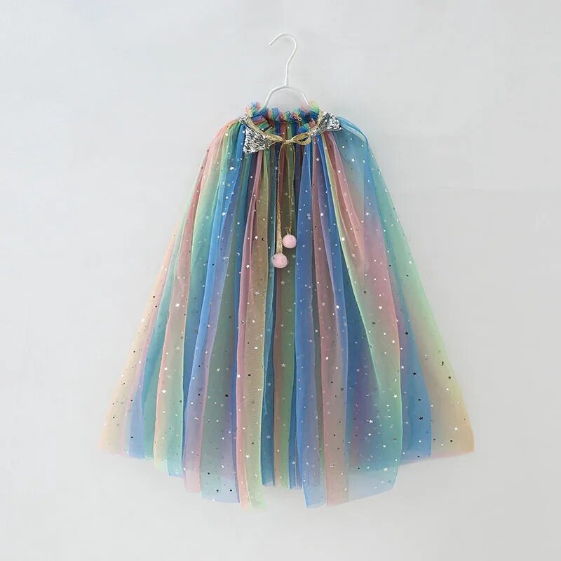 Плащ принцессы для девочки, Size M (5-8 лет), EL0320