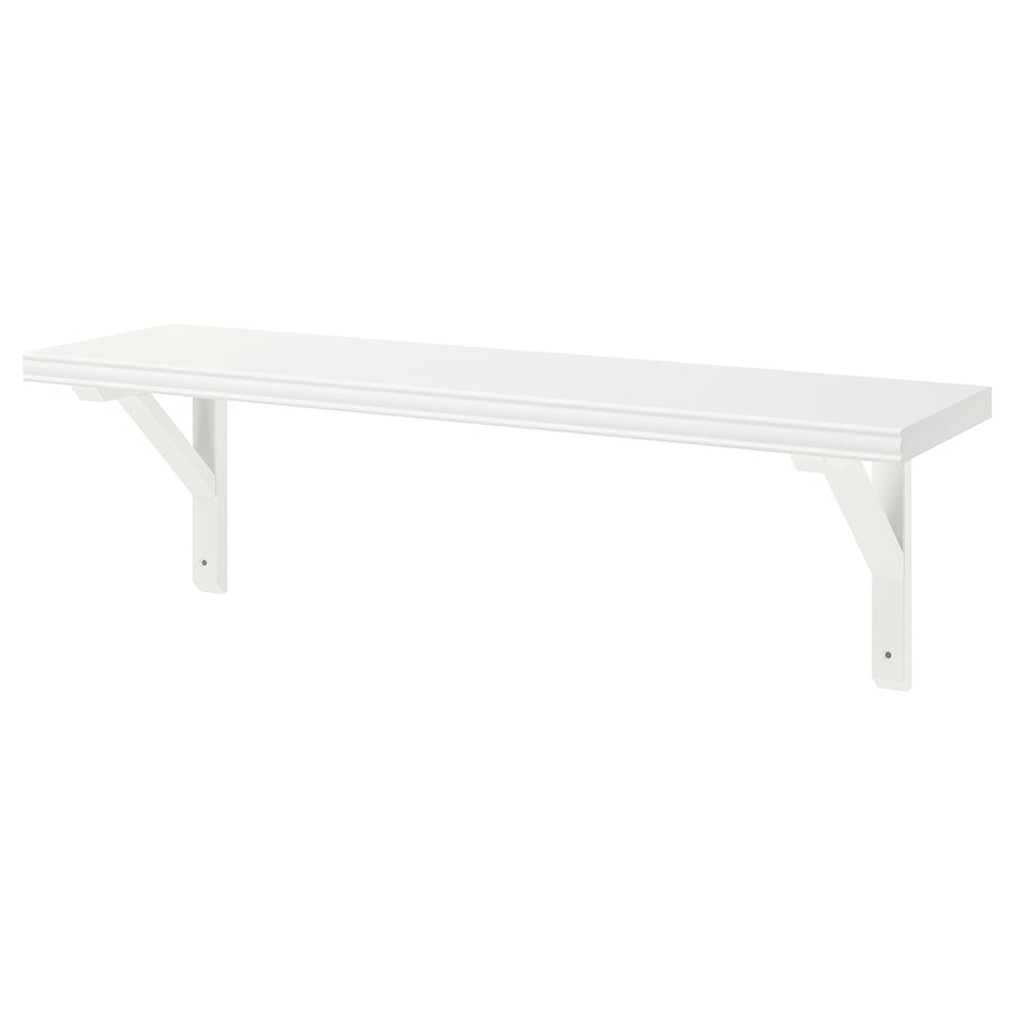 Настенная полка IKEA BERGSHULT / SANDSHULT цвет белый 80x20 см 093.260.42