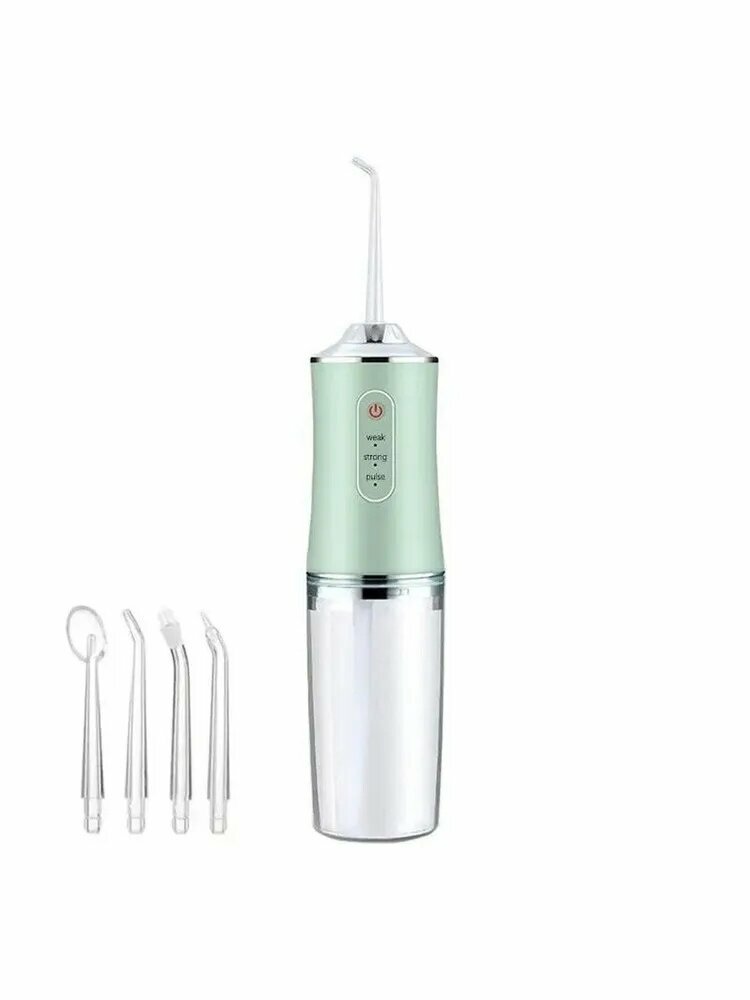 Портативный ирригатор для полости рта, беспроводной электрический аппарат для чистки зубов десен брекетов виниров протезов языка, дорожный набор, розовый, модель RX-320