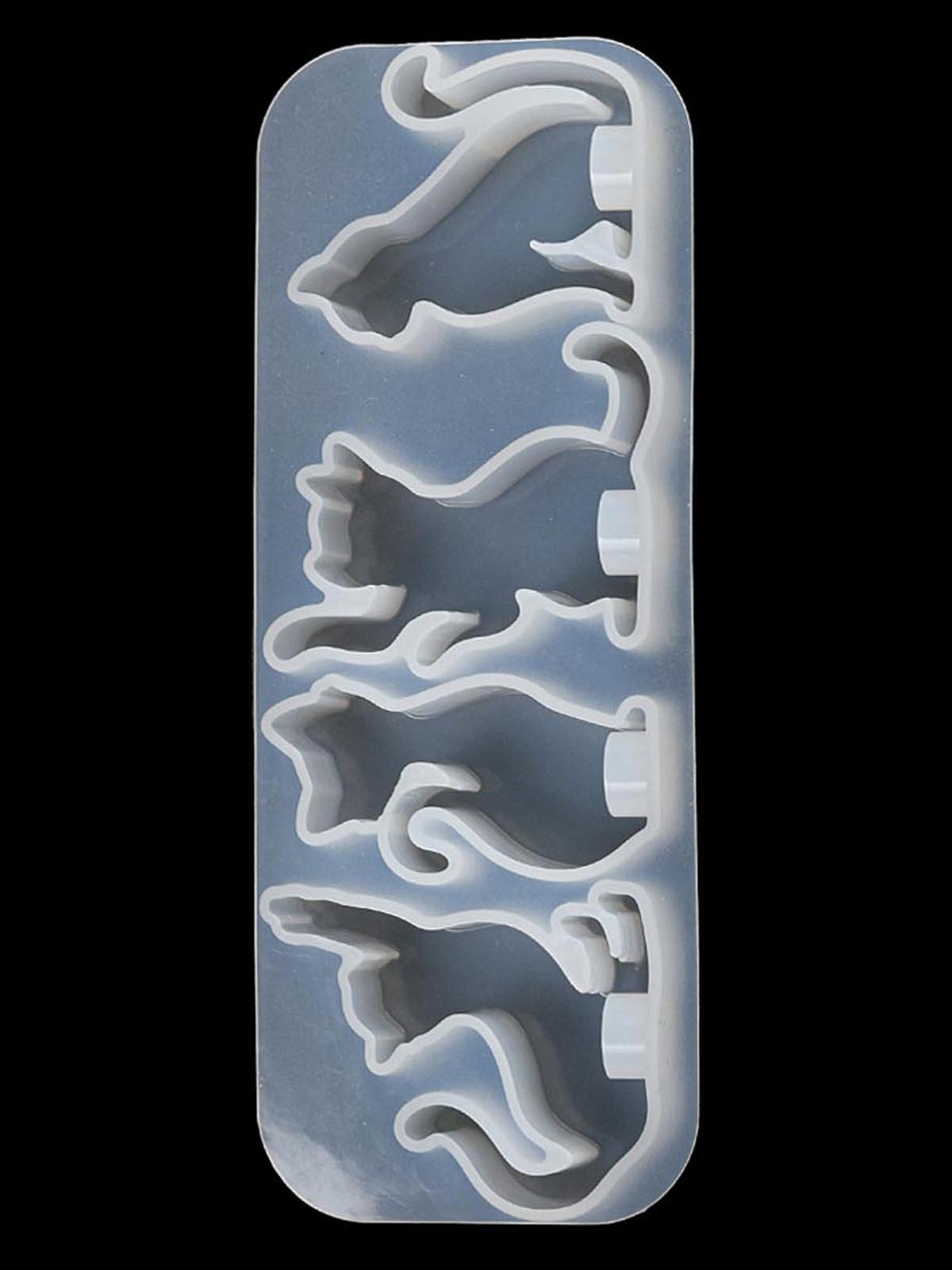 Молд силиконовый 0013146 для эпоксидной смолы Четыре Кошки с Основой 15х6х1.5 см, цена за 1 шт.