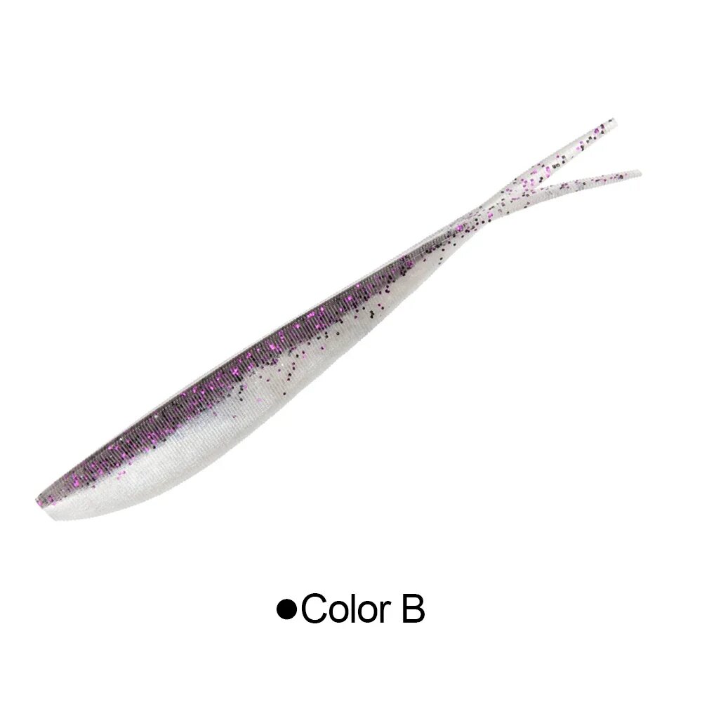 RoseWood Jerk Minnow Shad Приманка для рыбалки 5cm 0.5g, Color-B