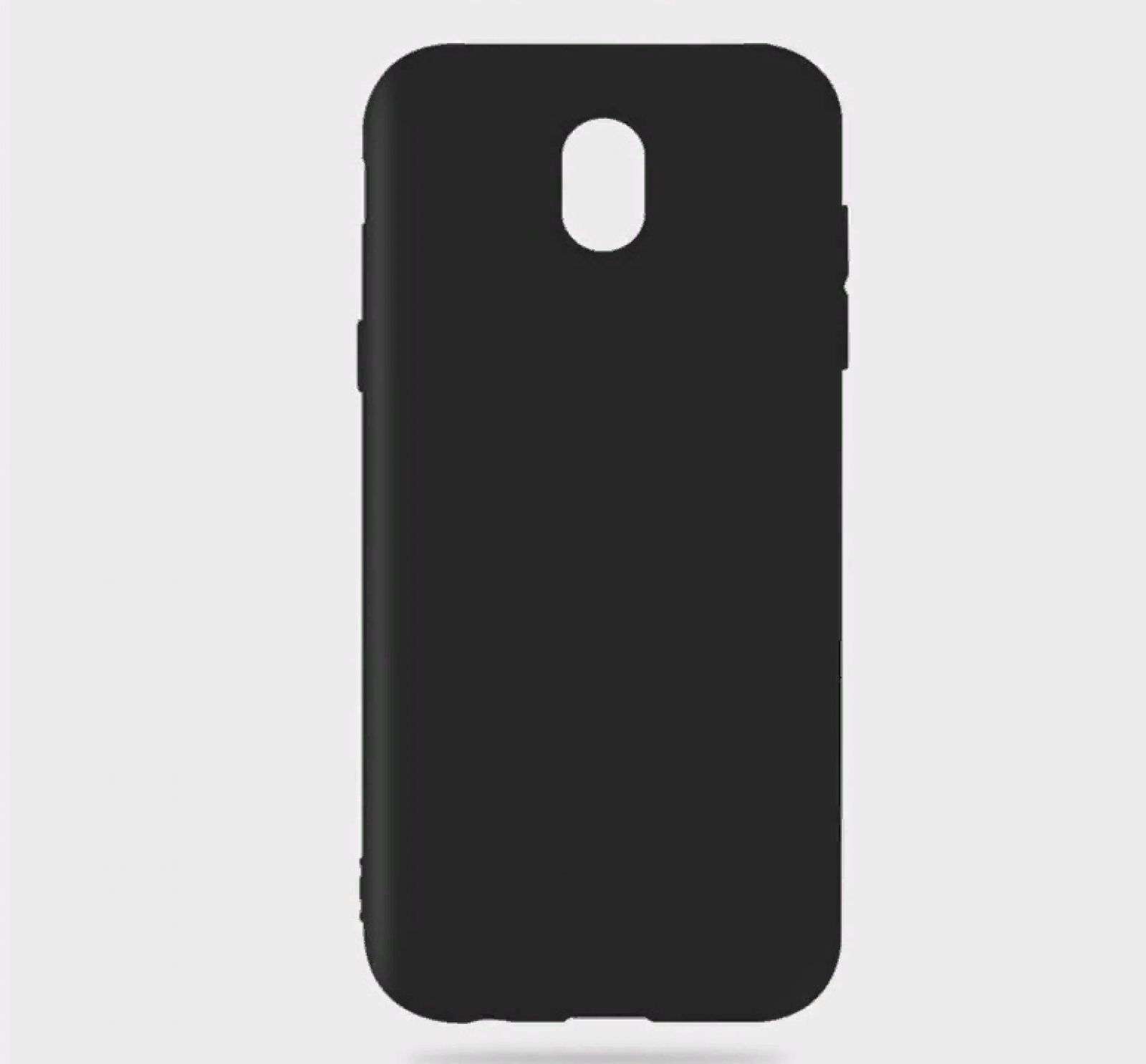 Задняя панель-крышка MyPads для Samsung Galaxy A3 (2017) SM-A320F из прочного пластика с нескользящим покрытием, черная