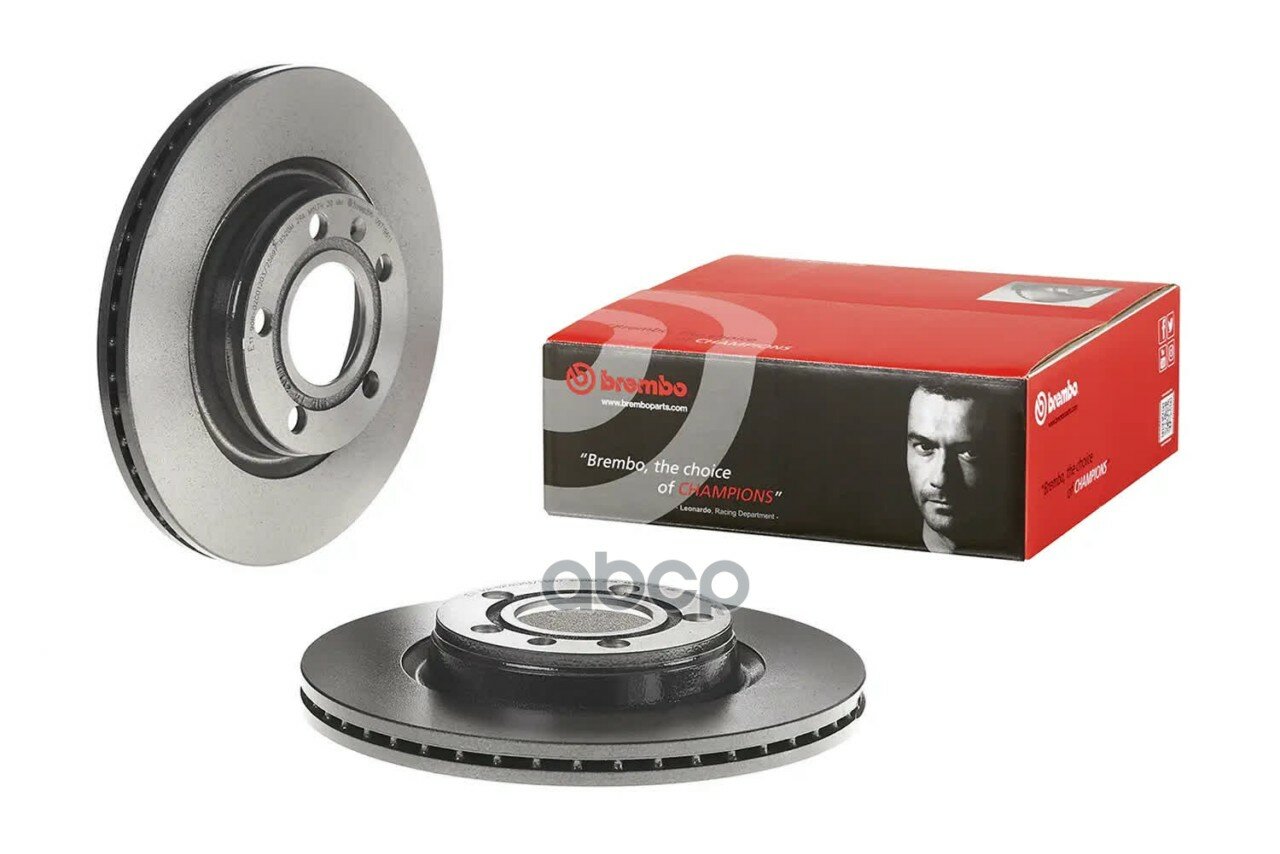 ( 09.7196.11 ) Тормозной диск Audi 80 (1993-), A4 (1995-), VW Passat (10.1996-) F Brembo арт. 09719611