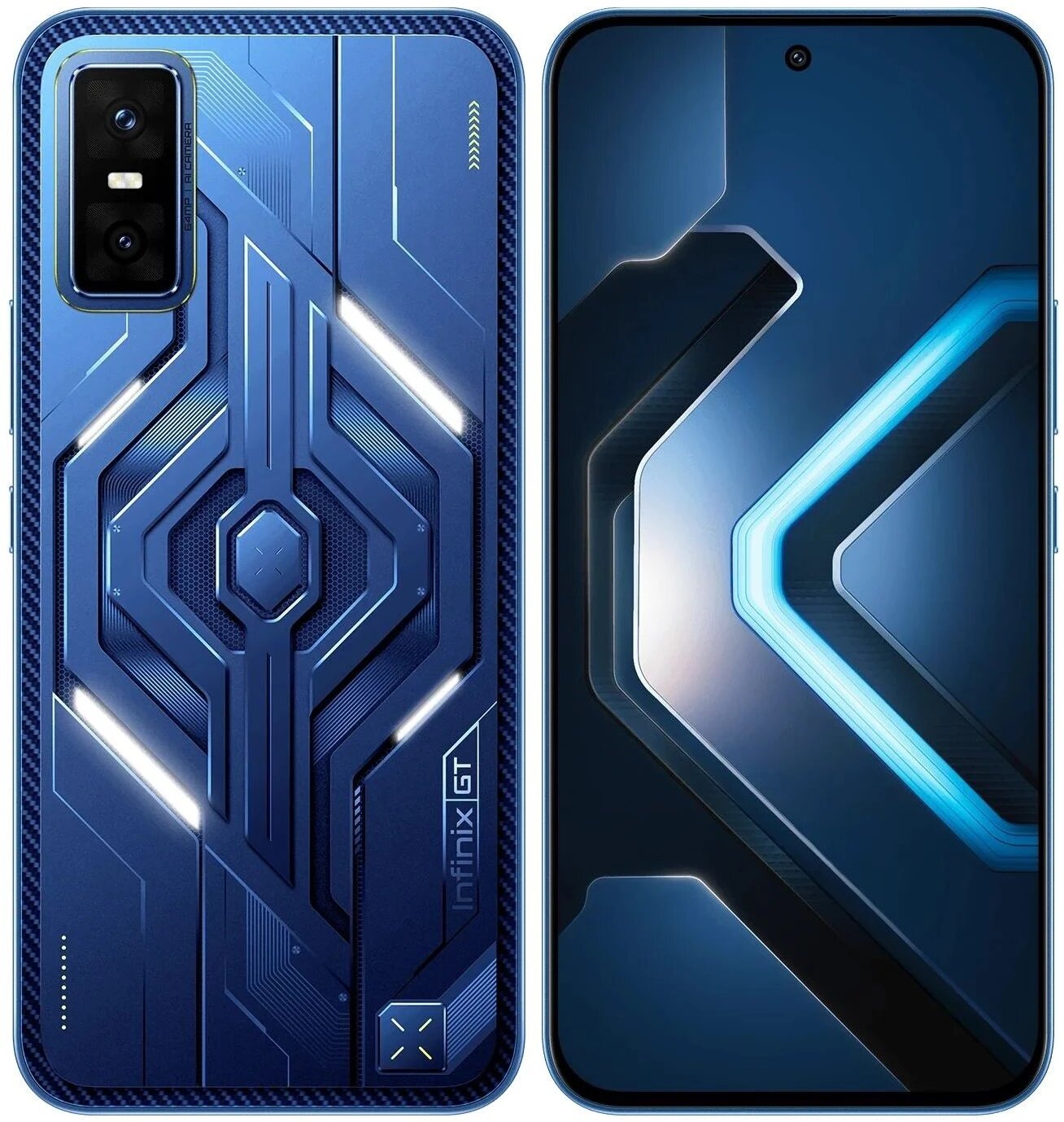 Смартфон Infinix GT 30 8/256Gb Blue, синий экран 6.5", 8GB RAM, 256GB ROM, Android 15