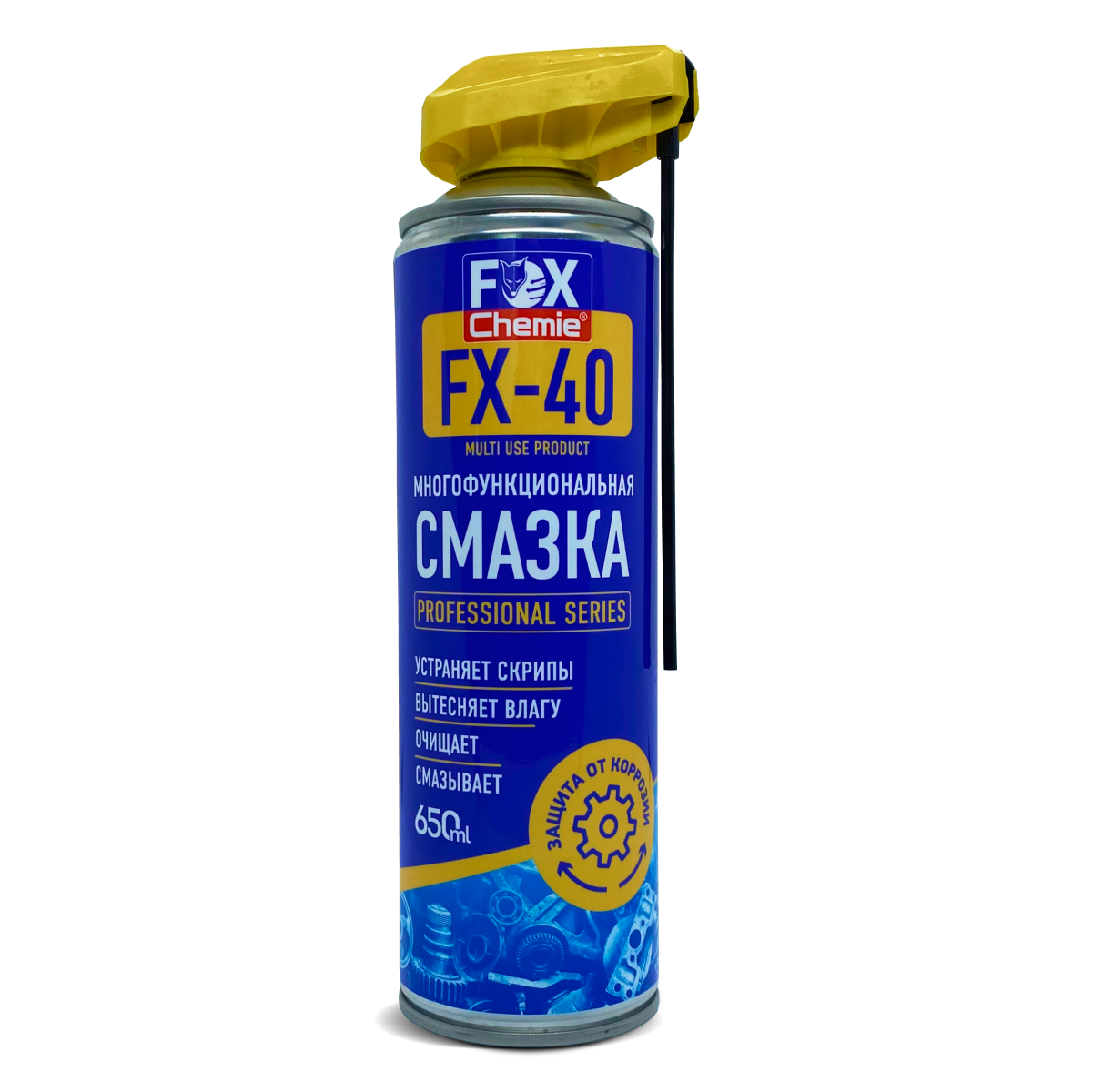 Многофункциональная смазка Fox Chemie FX-40 с ароматом банана, 650 мл