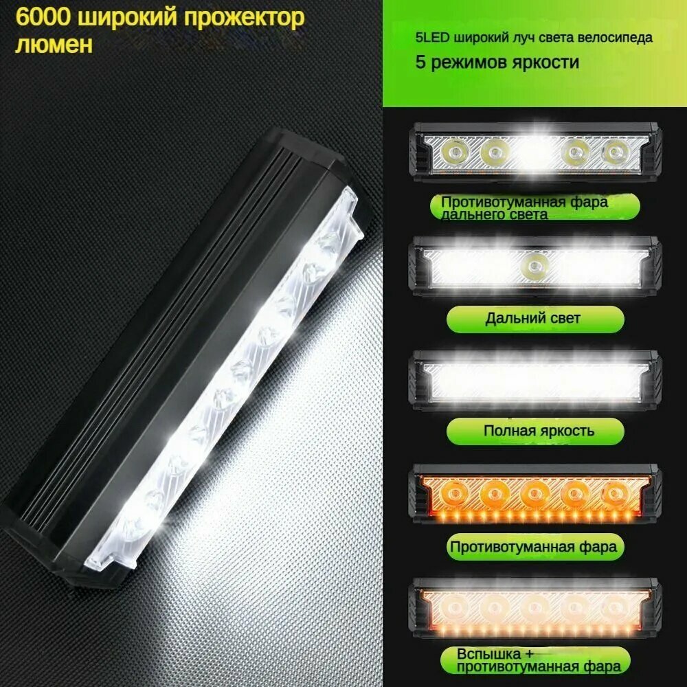 NEWBOLER Фонарь для велосипеда — фото 1