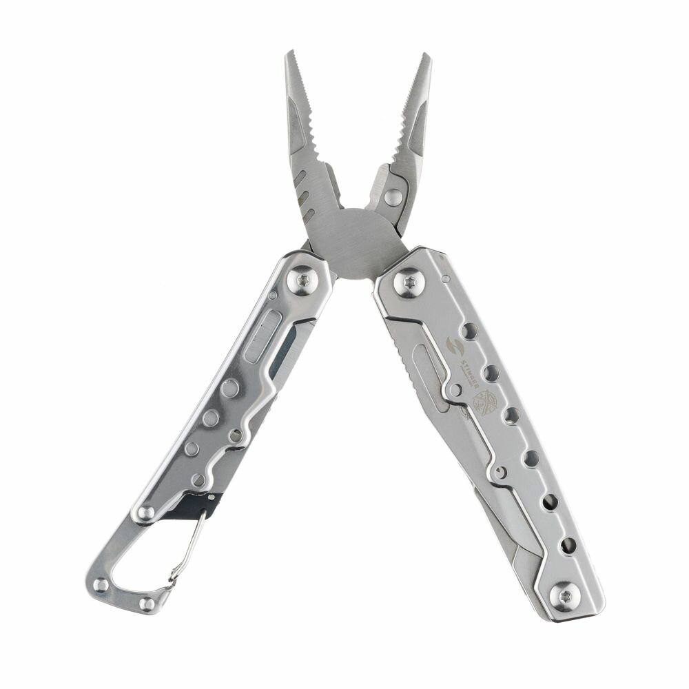 Мультитул STINGER MT-9160S, 105x40 мм, 12 функций, сталь