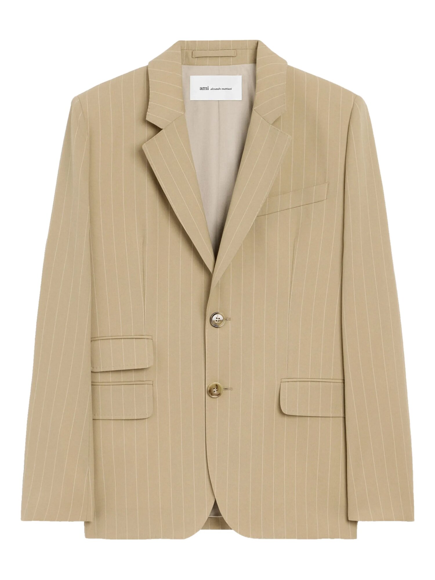 Пиджак Ami Paris New wool single breasted boxy jacket
