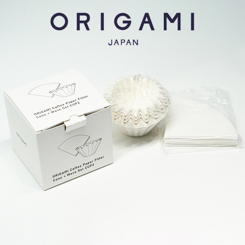 Фильтровальная бумага для торта ORIGAMI, фильтрующий стаканчик 155/185, набор фильтровальной бумаги для кофе V60