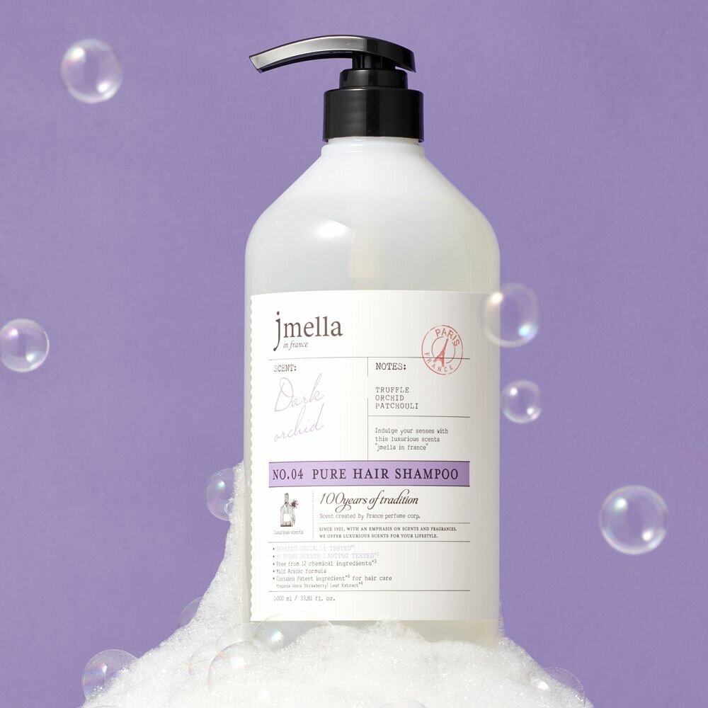 Jmella Парфюмированный шампунь для волос "Темная орхидея" 500 мл In France Dark Orchid Hair Shampoo