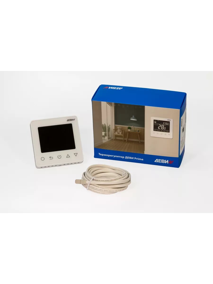 Терморегулятор Prime c Wi-Fi, с комбинацией датчиков, 16А