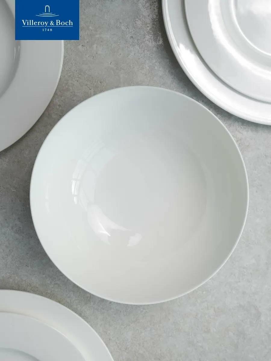 Салатник большой 23 см, 2200 мл, Royal, Villeroy & Boch, Костяной Фарфор