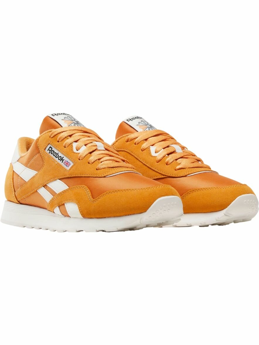 Кроссовки Reebok Classic Nylon, полнота F (EU)/ на среднюю стопу, размер 8,5 US, оранжевый — фото 1