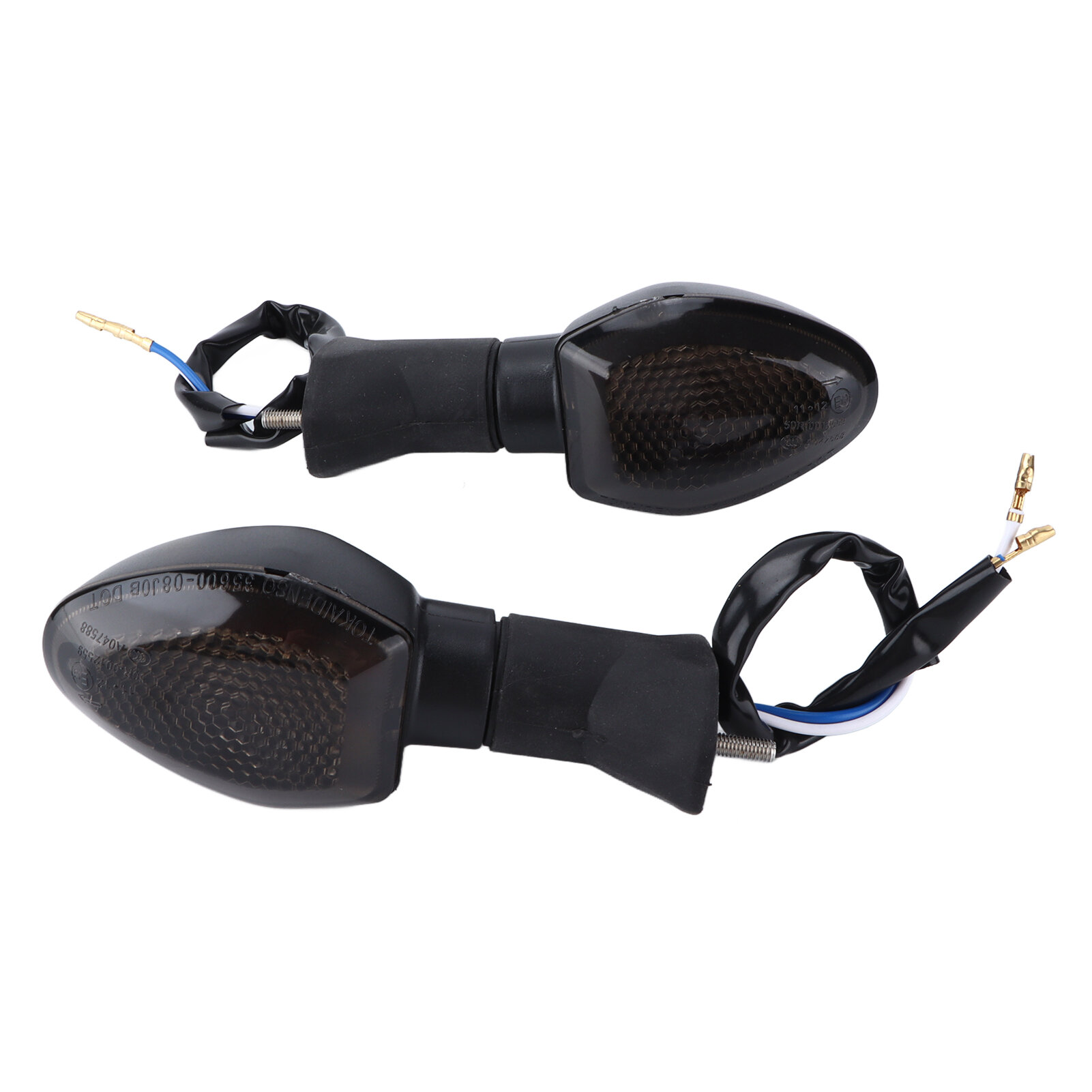 2 поворотника для Suzuki, темно-коричневые