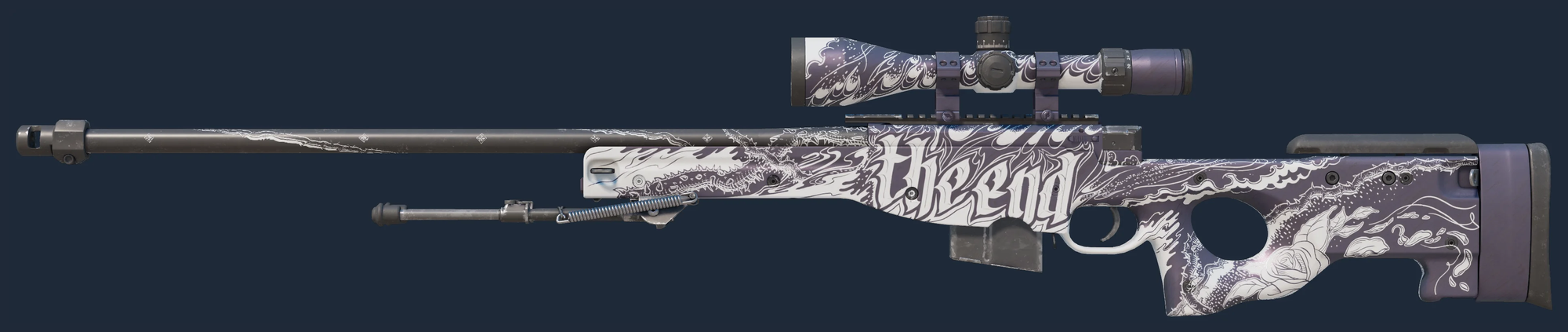 AWP | Конец (Поношенное) Скины CS2 с быстрой автовыдачей steam trade