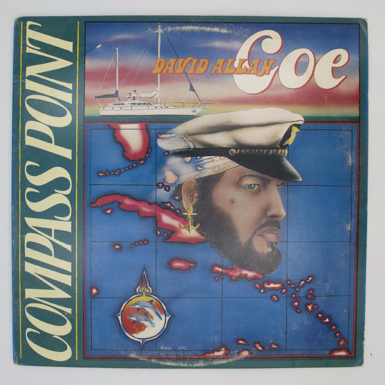 Виниловая пластинка David Allan Coe - Compass Point, 1xLP, EX