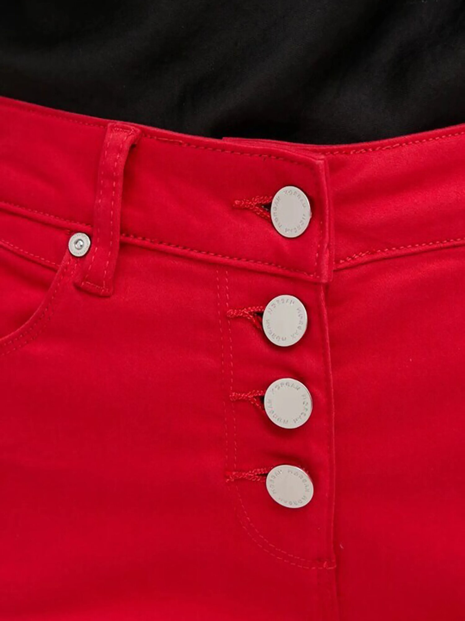 Брюки MORGAN Button-embellished trousers, размер 34 — фото 1