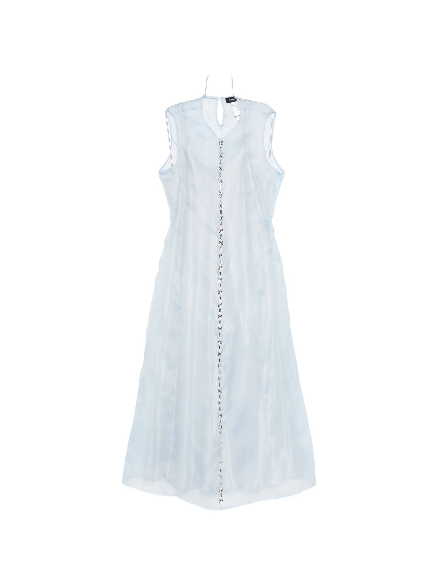Платье Embellished sleeveless midi dress