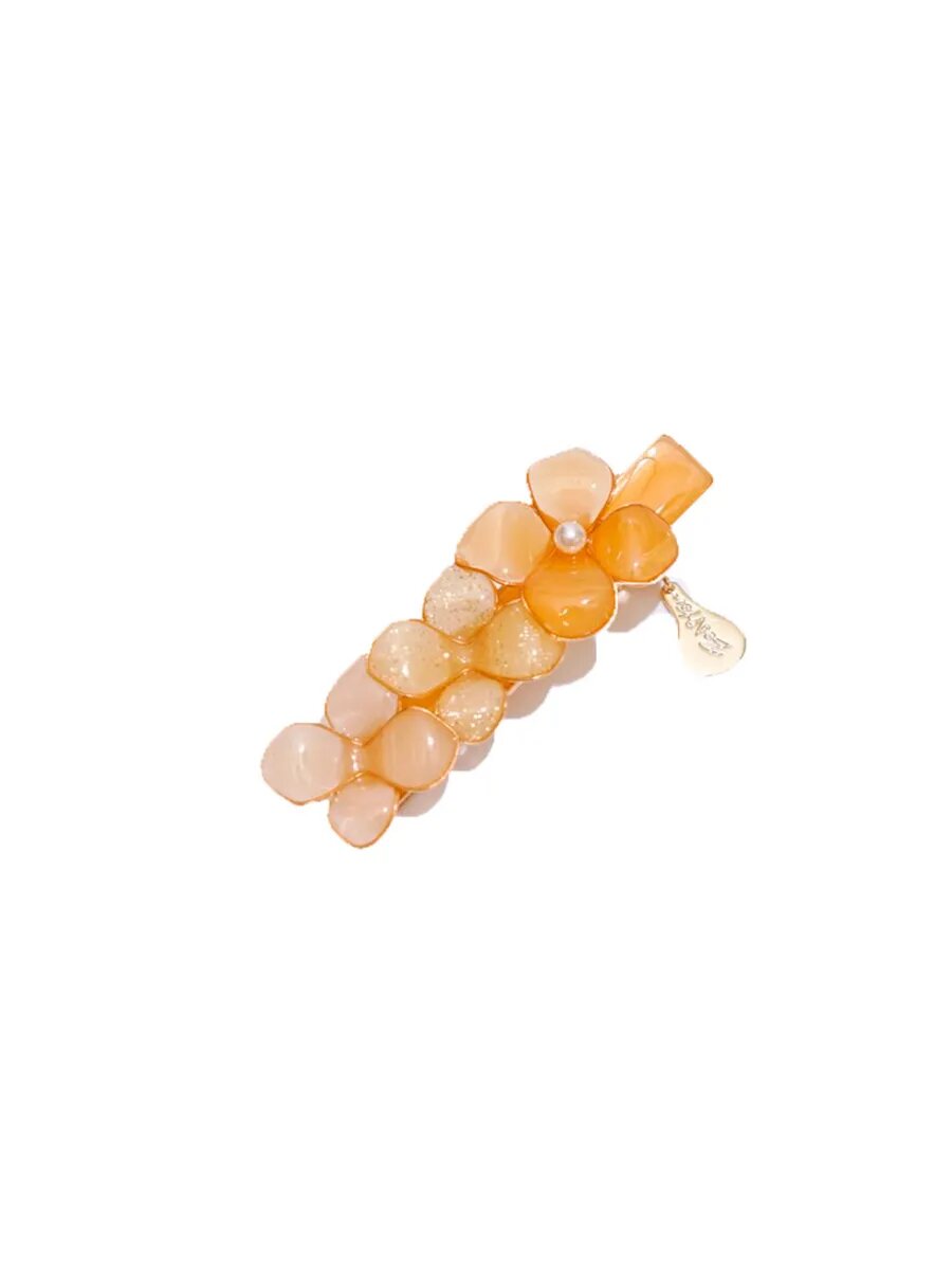 BENTEN Hair Clip Зажим "Цветы" (золотой) 1 шт