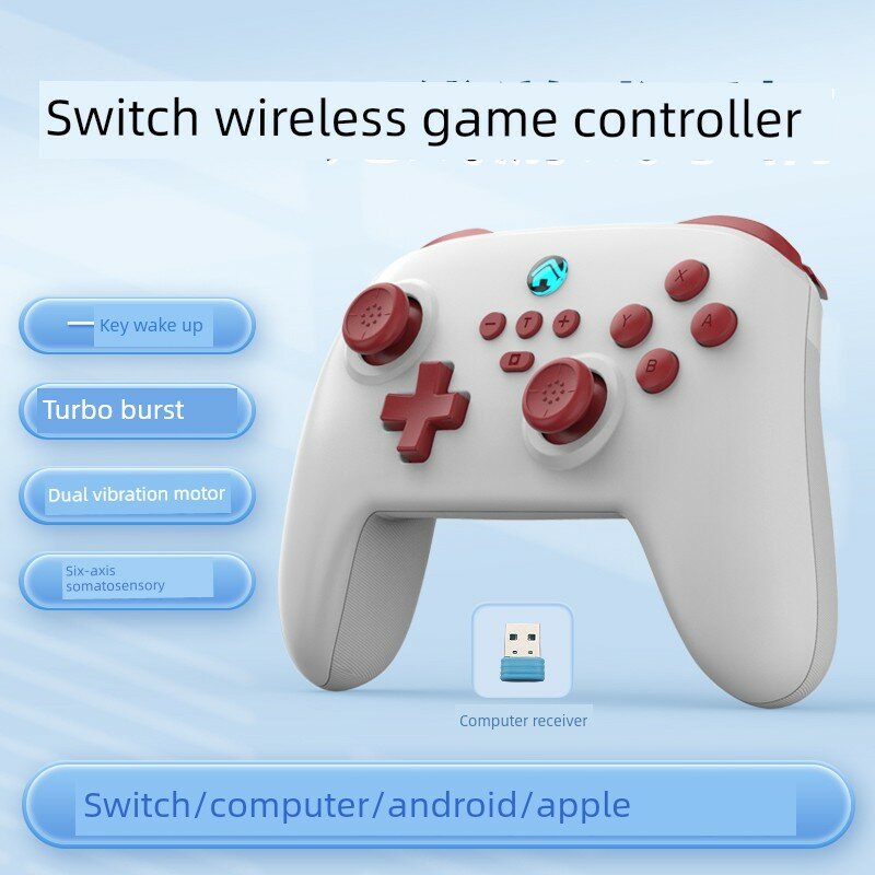 Игровой контроллер HKII, беспроводной Bluetooth-контроллер для ПК, мобильных телефонов, универсальный, для Steam, для