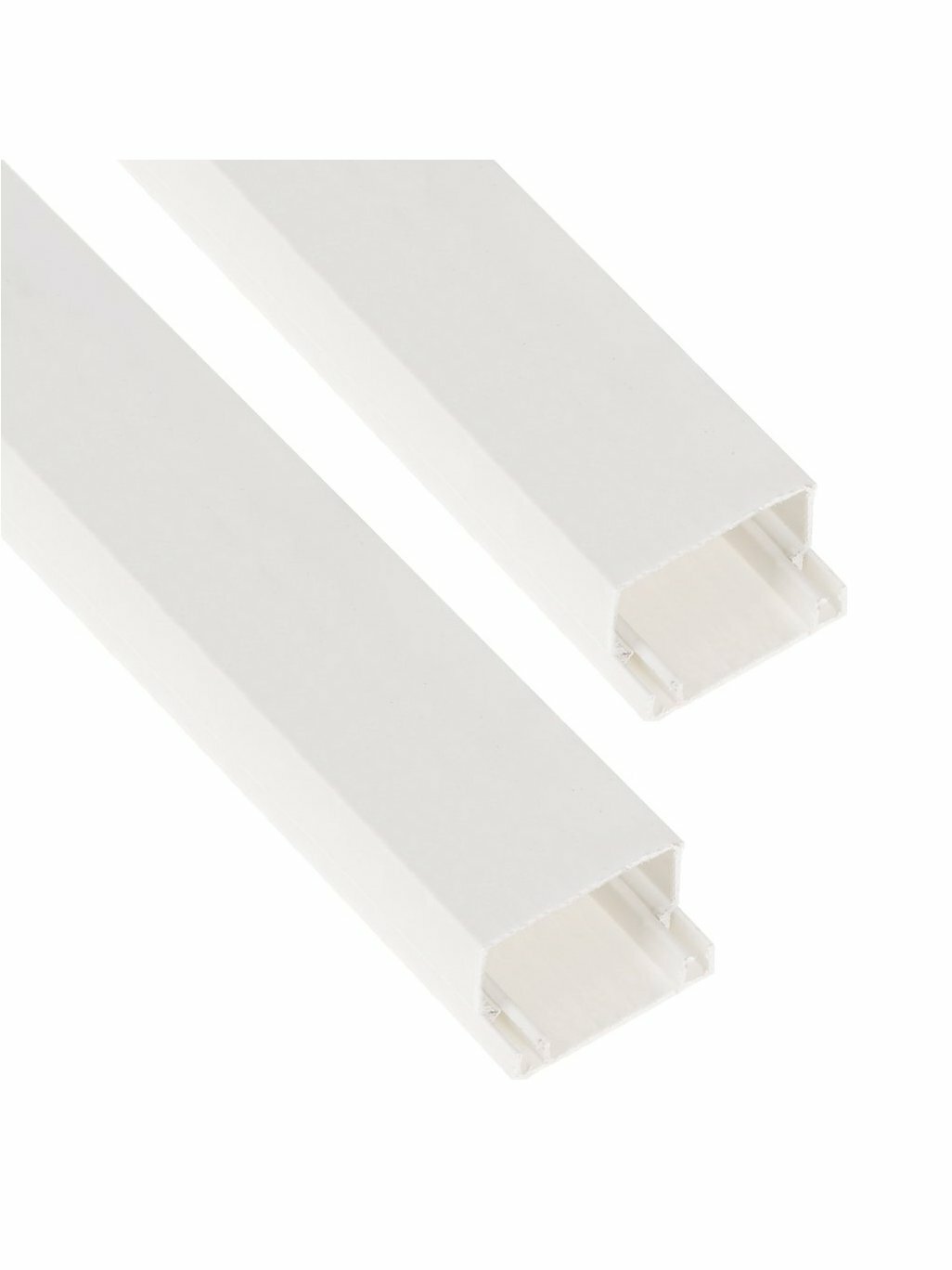 Кабель-канал TDM Electric 40х100 мм, 2 метра, белый. Надежный электрокороб для прокладки кабеля и проводов в помещении.