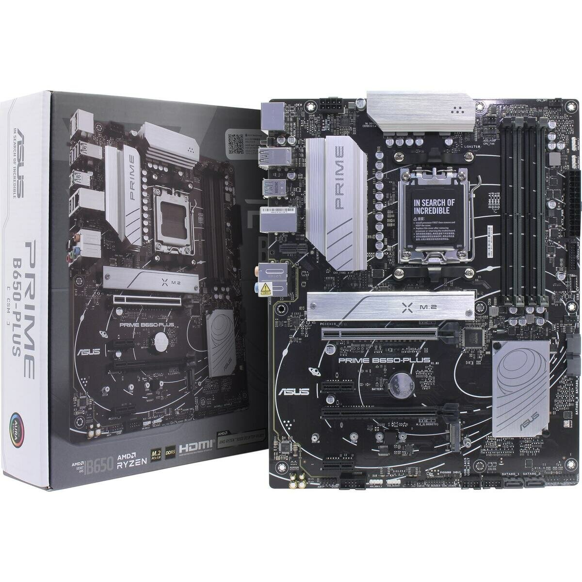 ASUS PRIME B650-PLUS-CSM (RTL) AM5 2xPCI-E HDMI+DP GbLANSATA ATX 4DDR5