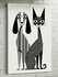 "PET_CODE" - картина на холсте, 80x50 см.