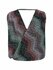 Топ Missoni Sequin-embellished zigzag top, размер 38, black/black