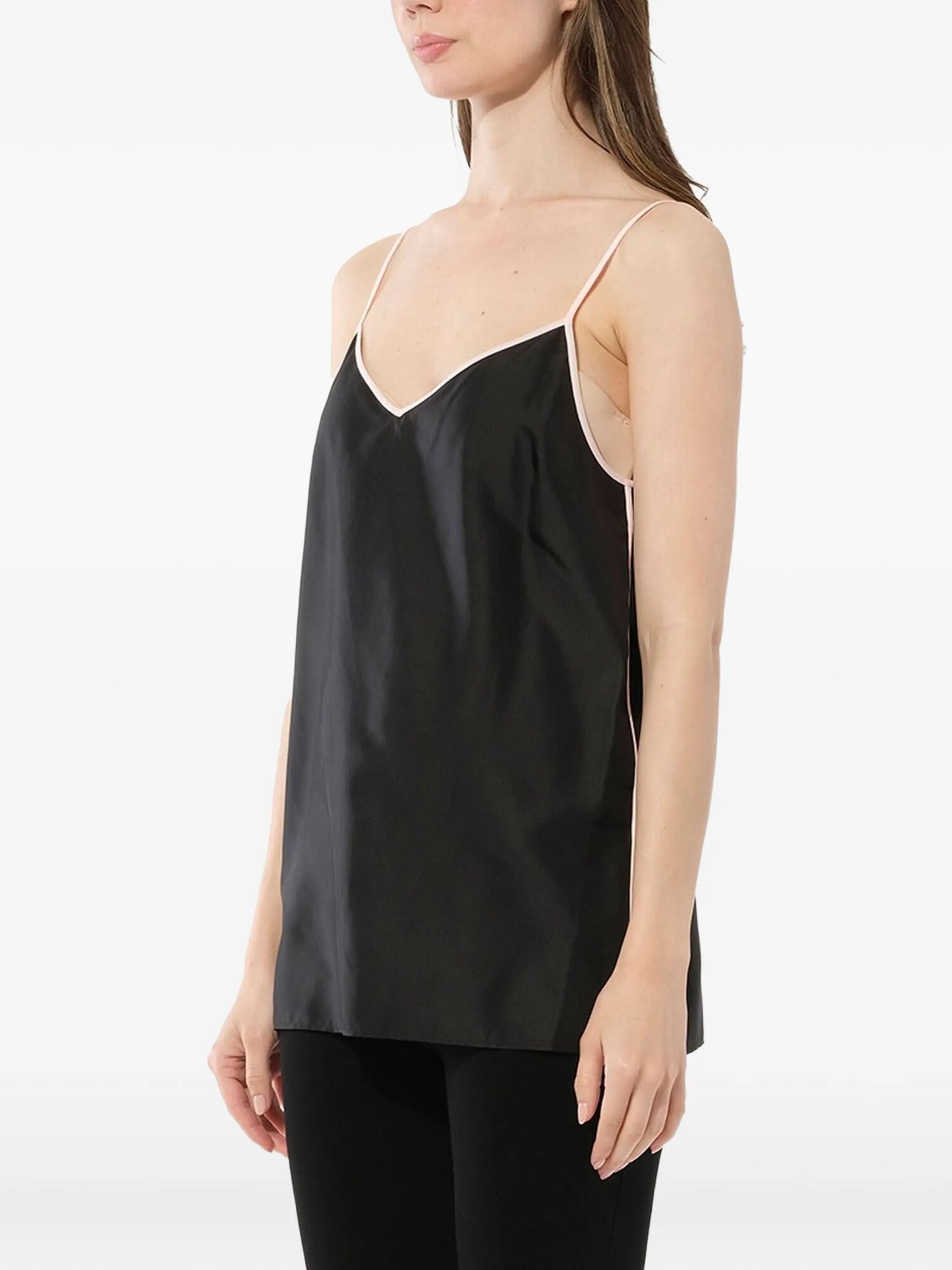 Топ PUCCI Contrast-trim sleeveless top, размер 40 — фото 1